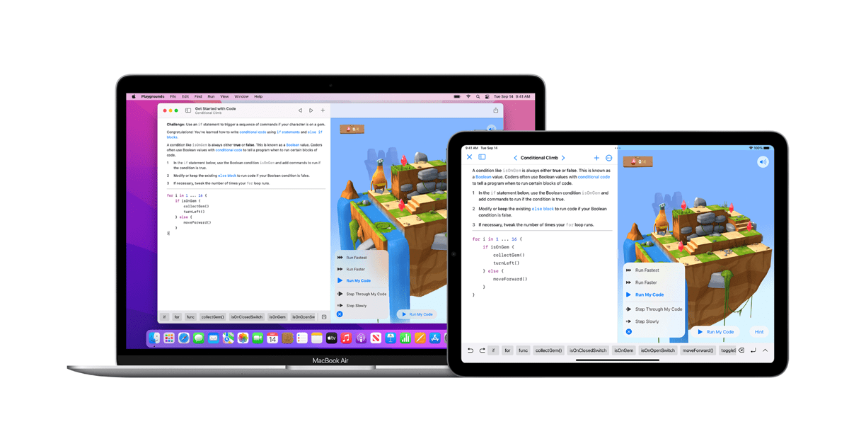 Apple Swift Playground App Coding for Kids | SkyportSystems